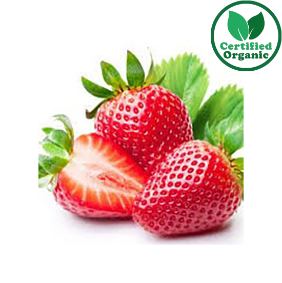 Organic Strawberries [Punnet 250g] – Foodlum - Certified Organic Market ...